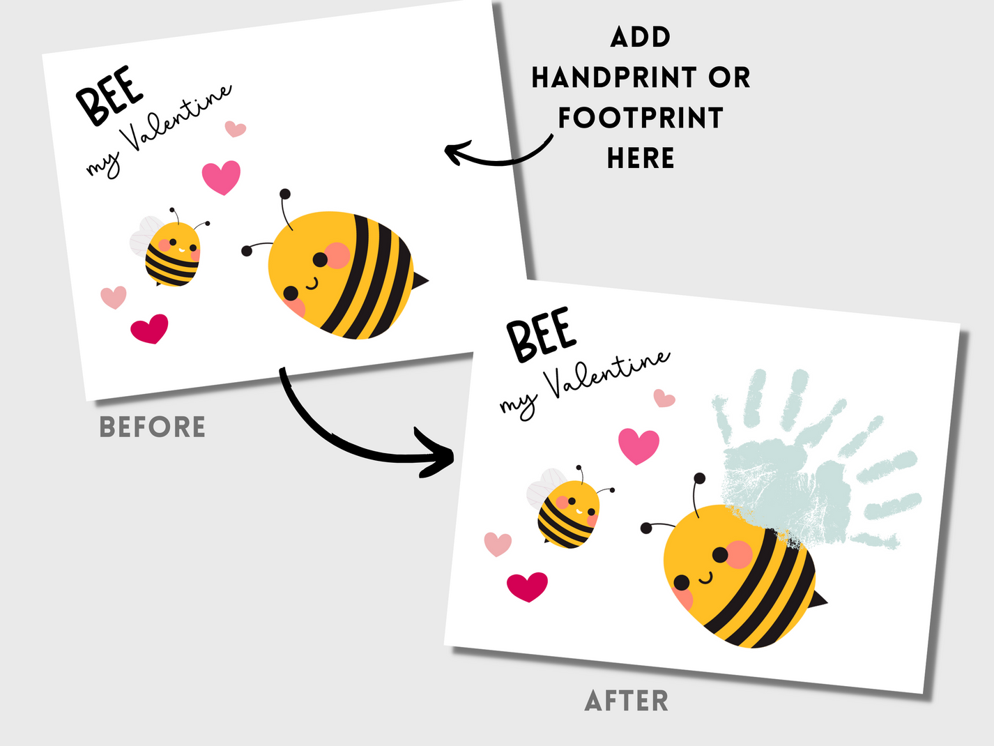 Handprint Art Bundle - Memory Keepsake for kids – Lovely Planner
