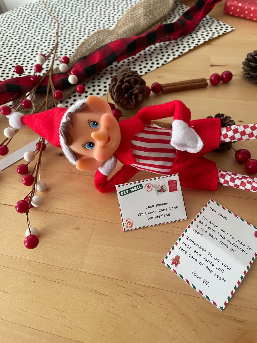 Editable Mini Elf Letters and Envelopes - Editable PDF – Lovely Planner